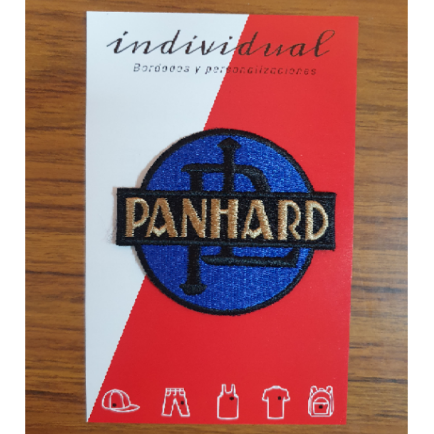 Patch brodé Emblème de PANHARD, Auto